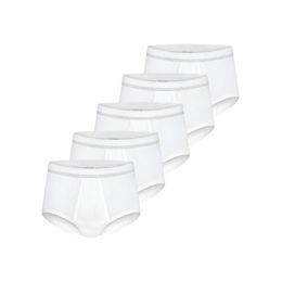 Con Ta Con-ta Panty 'Doppelripp' male White size M