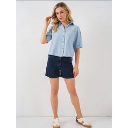 Bigdart Bluse Damen Gr&ouml;&szlig;e XL hellblau