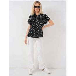 Bigdart Bluse Damen Gr&ouml;&szlig;e L schwarz / wei&szlig;