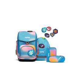 Ergobag Backpack 'UrlaubsfieB&auml;r' girl Blue size 40 x 28 x 25 cm
