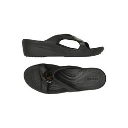 Crocs Sandalen Damen Gr&ouml;&szlig;e 36.5 Second Hand schwarz