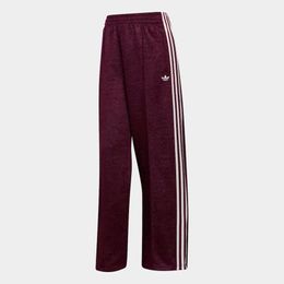 adidas originals Hose Damen Gr&ouml;&szlig;e M dunkelbraun / wei&szlig;