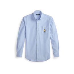 Polo Ralph Lauren Button Up Shirt 'CLASSIC' male Blue size XXL