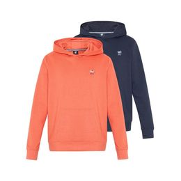 POLO SYLT Sweatshirt 'Basic' Herren Gr&ouml;&szlig;e XL orangemeliert