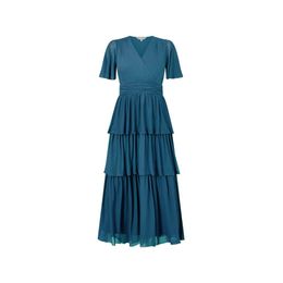 YUMI Kleid Damen Gr&ouml;&szlig;e 38 blau Winterkleid