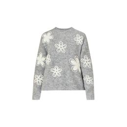 YUMI Sweater female Grey size S