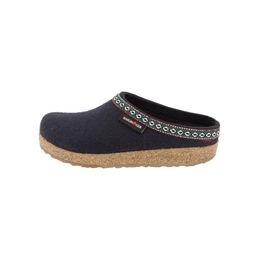 Haflinger Clogs 'Franzl' male Blue size 42