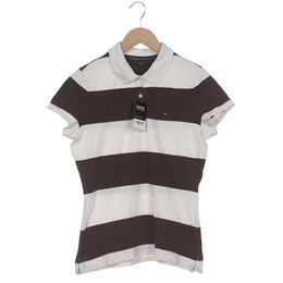 Tommy Hilfiger Poloshirt Damen Gr&ouml;&szlig;e L Second Hand braun