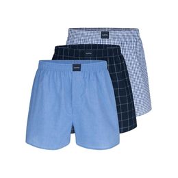 Almonu Boxer shorts 'Web' male Blue size XXL