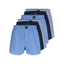 Almonu Boxer shorts 'Web' male Blue size M