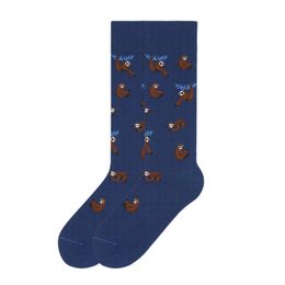 von Jungfeld Socks 'Faultier Icon' female Blue size 43-46
