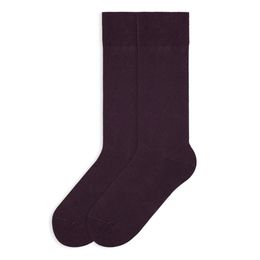 von Jungfeld Socken 'Herbstfarben' Damen Gr&ouml;&szlig;e 43/46 lila