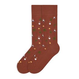von Jungfeld Socks 'FESTIVE ICONS' female Red size 35-38