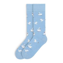 von Jungfeld Socks 'SIGNATURE ICONS' female Blue size 39-42