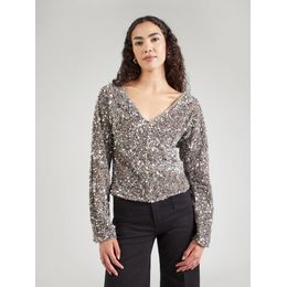 Pieces Bluse 'PCKam' Damen Gr&ouml;&szlig;e XL grau