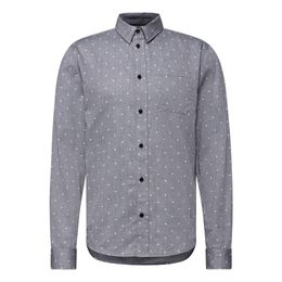 Street One MEN Hemd Herren Gr&ouml;&szlig;e XL grau / wei&szlig;