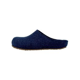 Haflinger Slippers 'Grizzly Michl' female Blue size 38