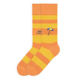 von Jungfeld Socken 'Italy Icons' Damen Gr&ouml;&szlig;e 43/46 orange