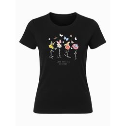 Banco Shirt 'Love for All Season' female Black size 5XL