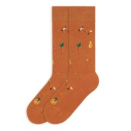von Jungfeld Socks 'Herbst Icons' female Orange size 43-46
