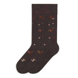 von Jungfeld Socks 'Herbst Icons' female Brown size 39-42