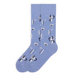 von Jungfeld Socken 'Italy Icons' Damen Gr&ouml;&szlig;e 39/42 hellblau