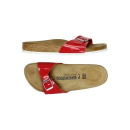 Birkenstock Sandalen Damen Gr&ouml;&szlig;e 38 Second Hand rot