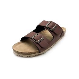 THIES Mules 'THIES 1856 Eco Bio Sandal' female Brown size 43