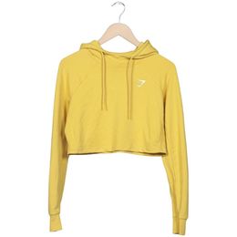 GYMSHARK Kapuzenpullover Damen Gr&ouml;&szlig;e S Second Hand gelb