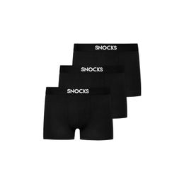 SNOCKS Boxer shorts male Black size M