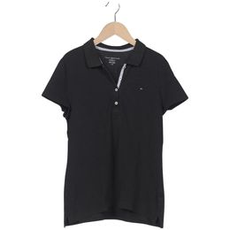 Tommy Hilfiger Poloshirt Damen Gr&ouml;&szlig;e L Second Hand schwarz