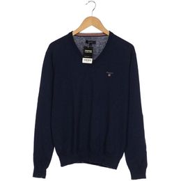 Gant Pullover Herren Gr&ouml;&szlig;e M Second Hand blau