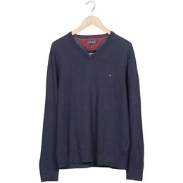 Tommy Hilfiger Pullover Herren Gr&ouml;&szlig;e XL Second Hand marine
