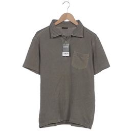 Gin Tonic Poloshirt Herren Gr&ouml;&szlig;e M Second Hand grau