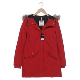 Tommy Jeans Mantel Damen Gr&ouml;&szlig;e XS Second Hand rot