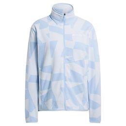 adidas terrex Funktionsfleecejacke 'Multi Printed Full-Zip Fleece' Damen Gr&ouml;&szlig;e XXXL/4XL blau