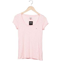 Tommy Jeans T-Shirt Damen Gr&ouml;&szlig;e XS Second Hand pink