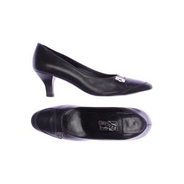 Salvatore Ferragamo Pumps Damen Gr&ouml;&szlig;e 39.5 Second Hand schwarz