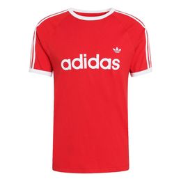 adidas originals T-Shirt 'Ringer' Herren Gr&ouml;&szlig;e L knallrot / wei&szlig;