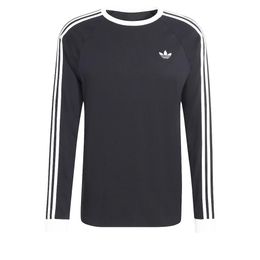 adidas originals Shirt '3-STRIPES LONGSLEEVE' Herren Gr&ouml;&szlig;e XL schwarz / wei&szlig;