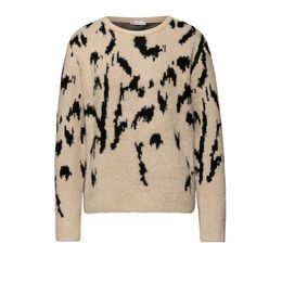 Street One Pullover Damen Gr&ouml;&szlig;e L sand / schwarz