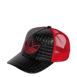 adidas originals Cap 'CROCO TRUCKER' Damen Gr&ouml;&szlig;e 58/59 rot / schwarz