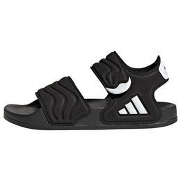 adidas Sportswear Badeschuh 'Adilette' Jungen Größe 36.5/37 schwarz / weiß