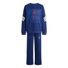 adidas Sportswear Tracksuit 'Marvel Spider-Man' boy Blue size 128