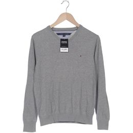 Tommy Hilfiger Pullover Herren Gr&ouml;&szlig;e S Second Hand grau