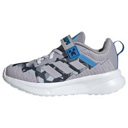 adidas Sportswear Sneaker 'Minecraft Fortrun 4.0' Jungen Größe 33.5 grau / schwarz / weiß