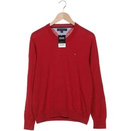 Tommy Hilfiger Pullover Herren Gr&ouml;&szlig;e S Second Hand rot