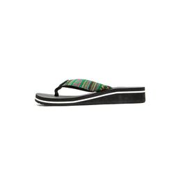 Brasileras Zehentrenner 'Maya' Damen Gr&ouml;&szlig;e 41 mint / tanne / dunkelgr&uuml;n / rosa
