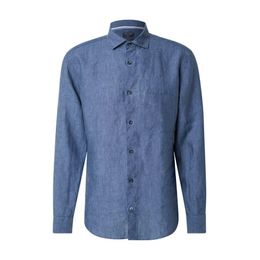 OLYMP Button Up Shirt male Blue size XXL