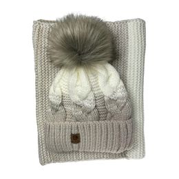 Kumixi Beanie 'Set' female Beige size Onesize